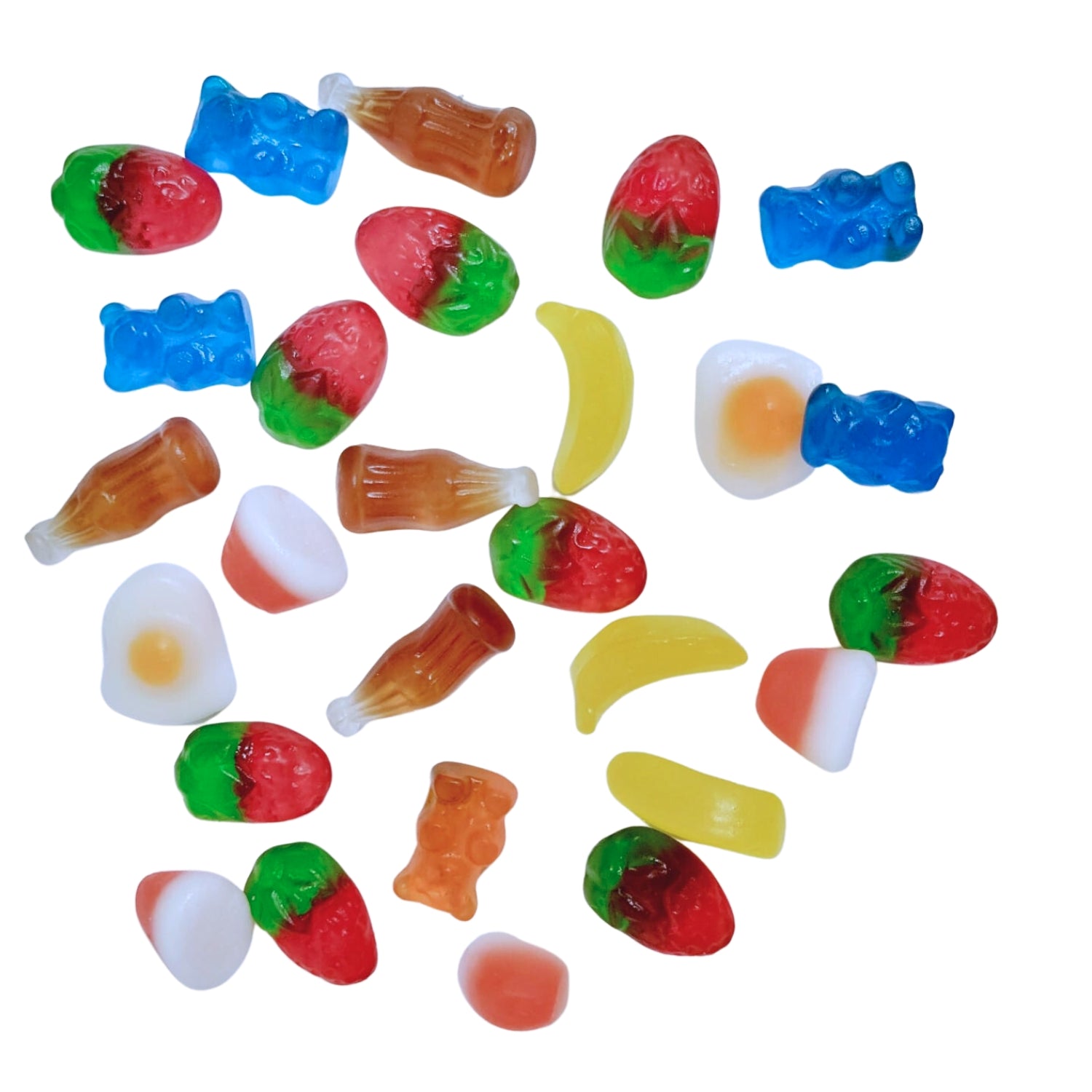 Burmar Mini Gominolas Mix Brillo (Bolsa 1KG)