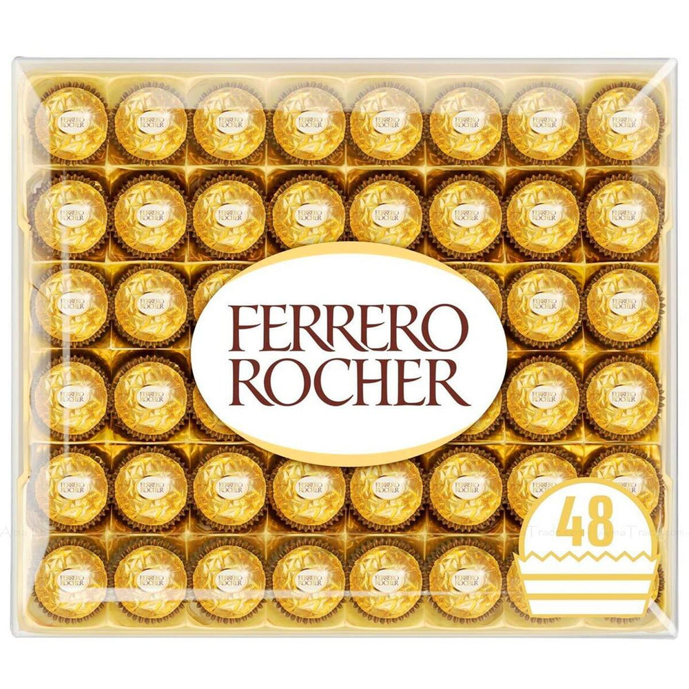 Ferrero Rocher 48 Unidades | Edición Exclusiva Gran Tamaño para Regalar