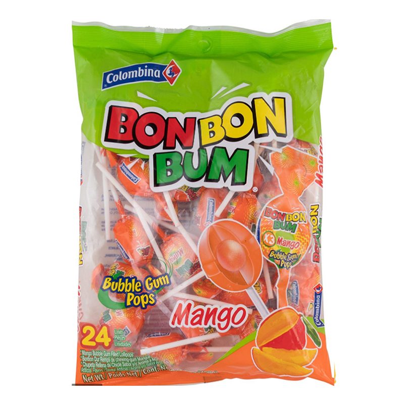 Bon Bon Bum Mango 🥇 Chupachups Fiesta Colombina